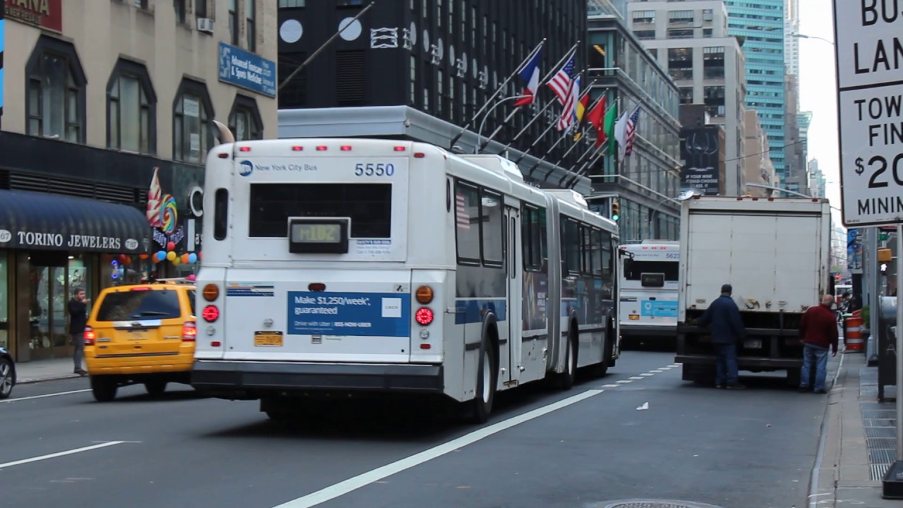 MTA New York City Bus 2003 New Flyer Industries "Galaxy" D60HF ...