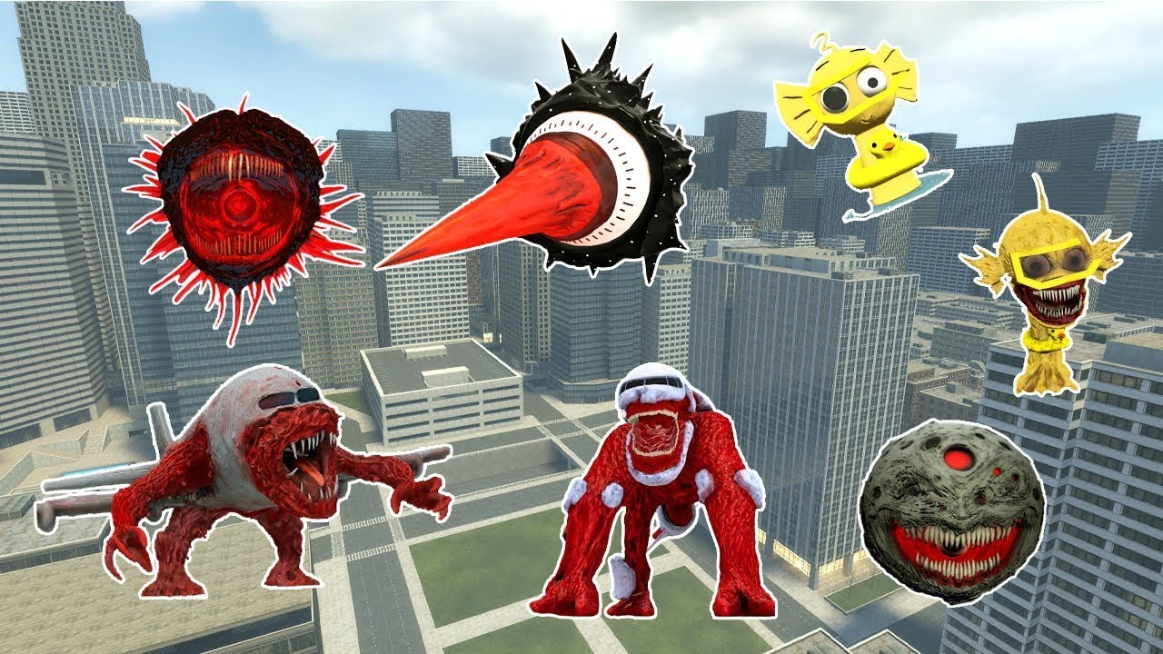 NEW UPDATE INFECTED SKY 2 0 VS SPRUNKI MOON SPRUNKI BEACH in Garry's ...