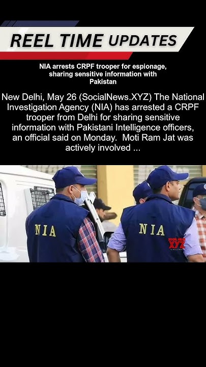 Film ‘Deewaniyat’ Renamed; NIA Arrests CRPF Jawan for Espionage - YouTube