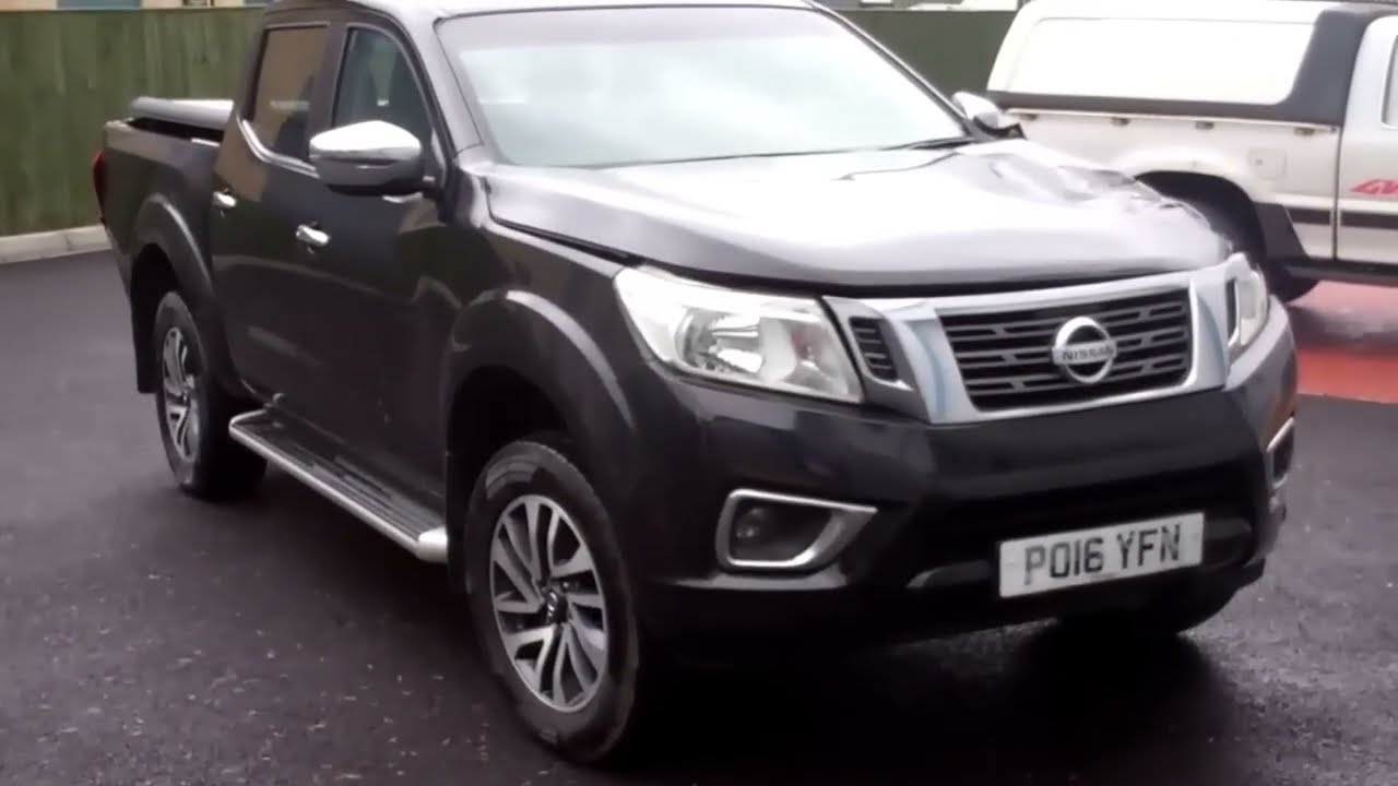 Our new project car - Crashed Nissan Navara NP300 pickup - YouTube