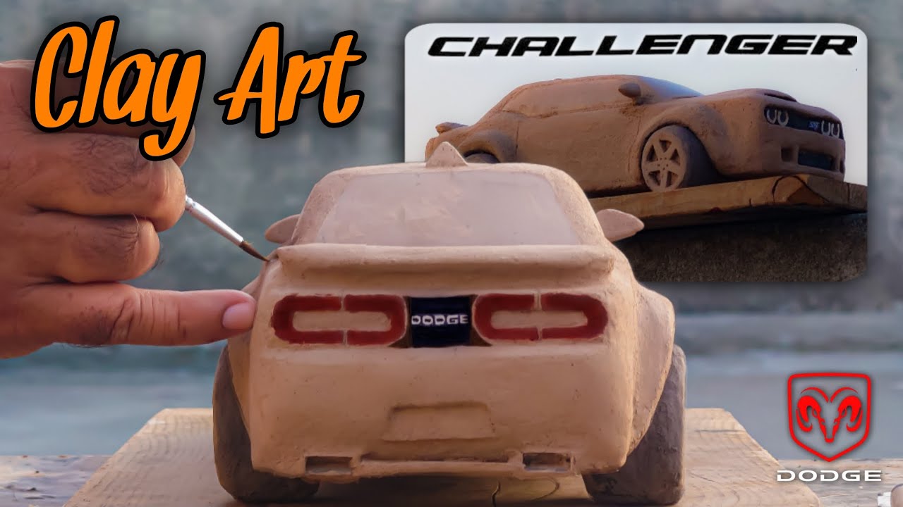 Dodge Challenger - Building A Car from Clay - YouTube