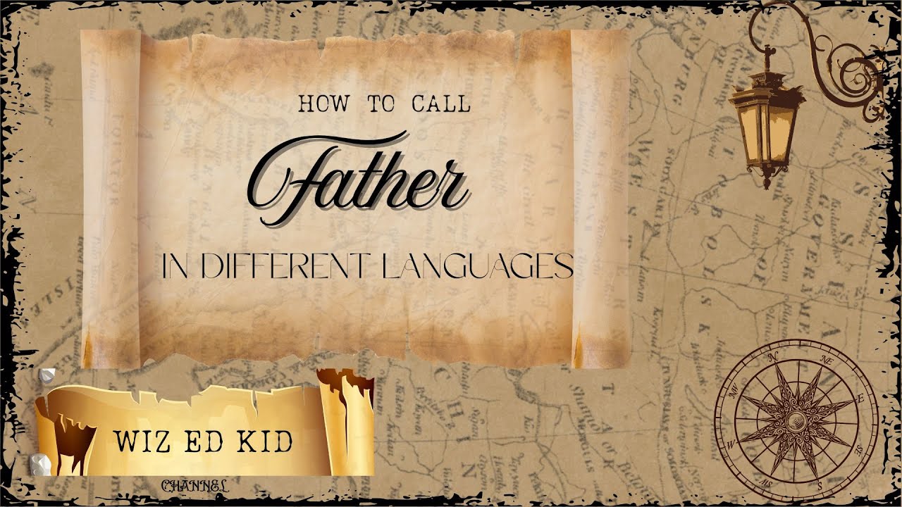 Father in different world languages|#father #fathersday #dad # ...