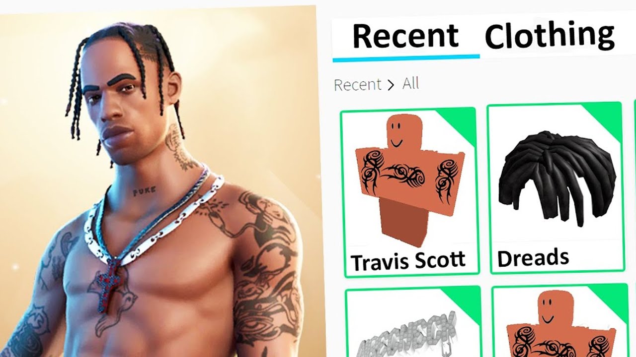 TRAVIS SCOTT x ROBLOX - YouTube