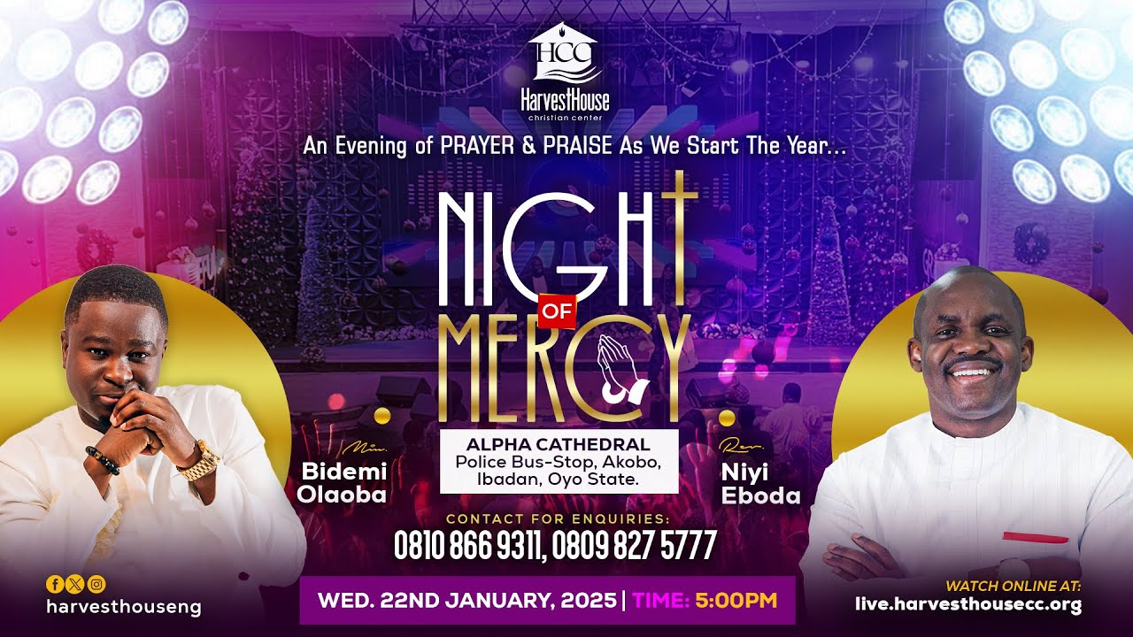 NIGHT OF MERCY|| DAY 12 || 22ND JANUARY 2025 - YouTube