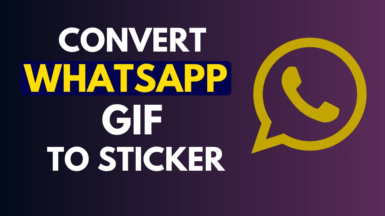 Create GIF Stickers For WhatsApp - Convert GIF to WhatsApp Sticker ...