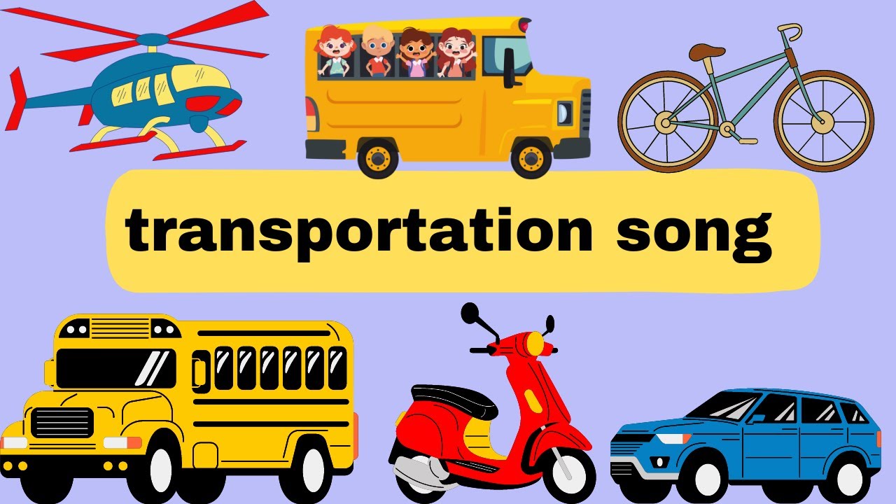 Transportation Song l Vehicles Song l Garage Song #nurseryrhyme# ...