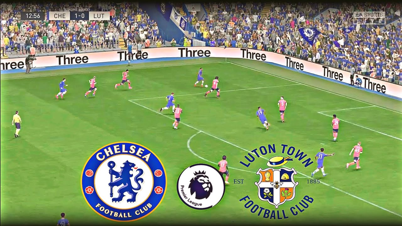 CHELSEA vs LUTON TOWN / PREMIER LEAGUE 2023/24 - YouTube
