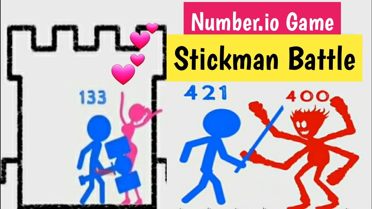 Number.io Gameplay Walkthrough | Number.io Stick Tower Defense Gameplay ...