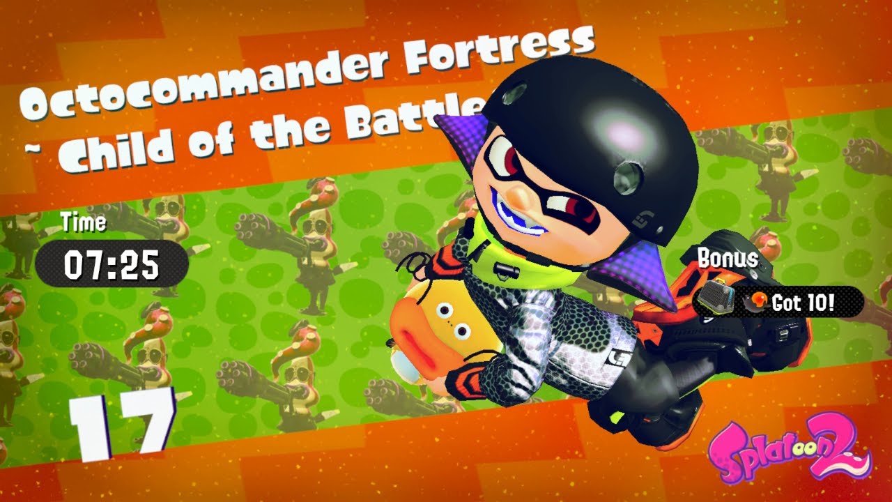 SPLATOON 2 STORY MODE PART 20 OCTOCOMMANDER FORTRESS - YouTube