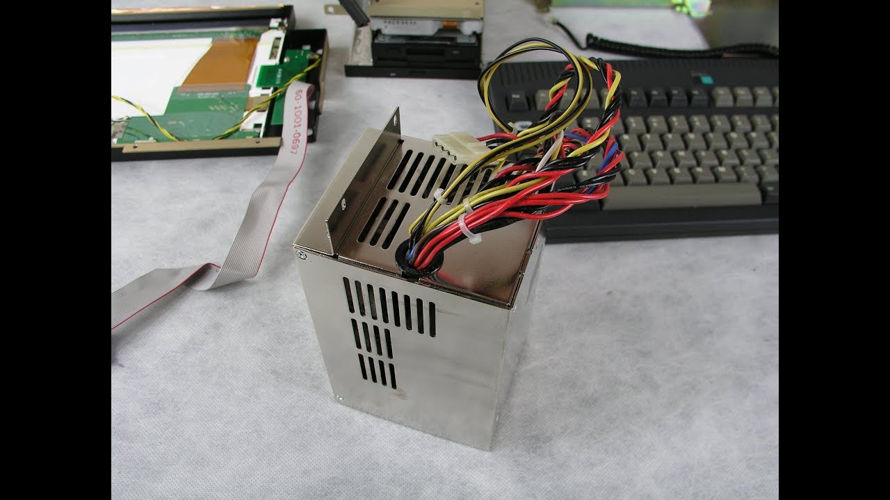 HowTo convert a Dolch PAC 64 power supply to ATX - YouTube