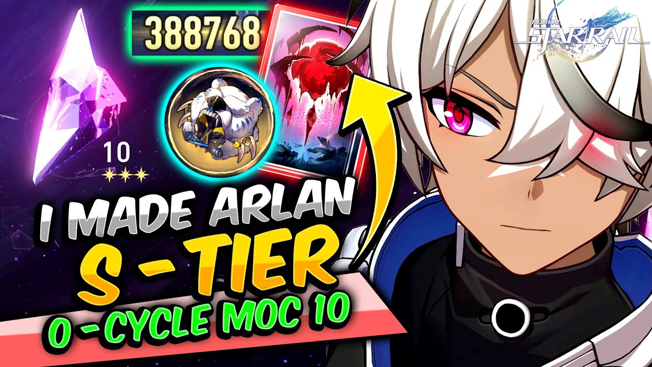 ⚡ZERO Cycles with ARLAN E6 - NEW 1.2 Memory of Chaos Stage 10 | Honkai ...