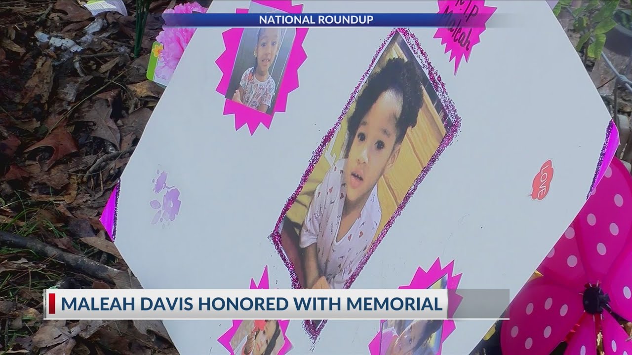 Maleah Davis memorial in Arkansas - YouTube