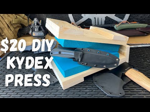 How to Make a DIY Kydex Press for Only $20, Perfect for Knives and ...