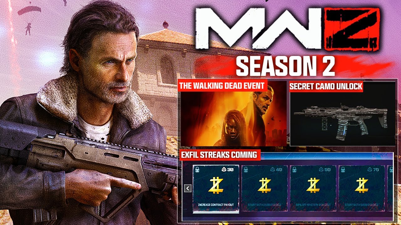 FIRST LOOK at THE WALKING DEAD Coming To MW3 ZOMBIES! - YouTube