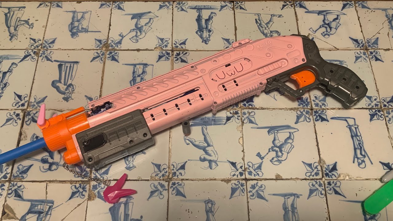 The UwU Shotgun. A brass breach Adventure Force Liberator. - YouTube