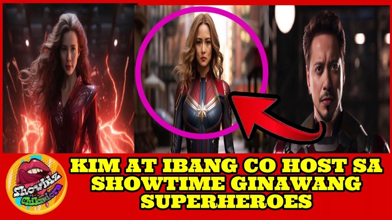 KIM AT IBANG CO HOST NG ITS SHOWTIME GINAWANG SUPERHEROES - YouTube