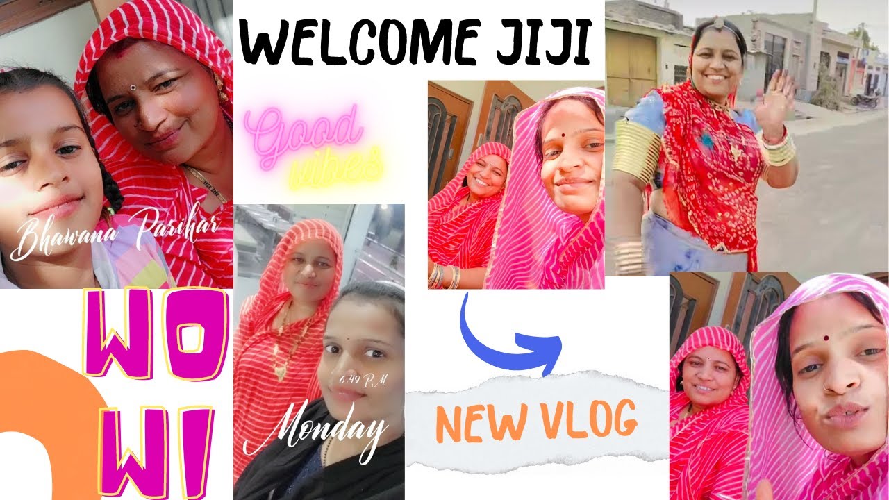 Jiji Jijaji Ka Welcome || #india || #bhawanalifestylevlogs || #love ...