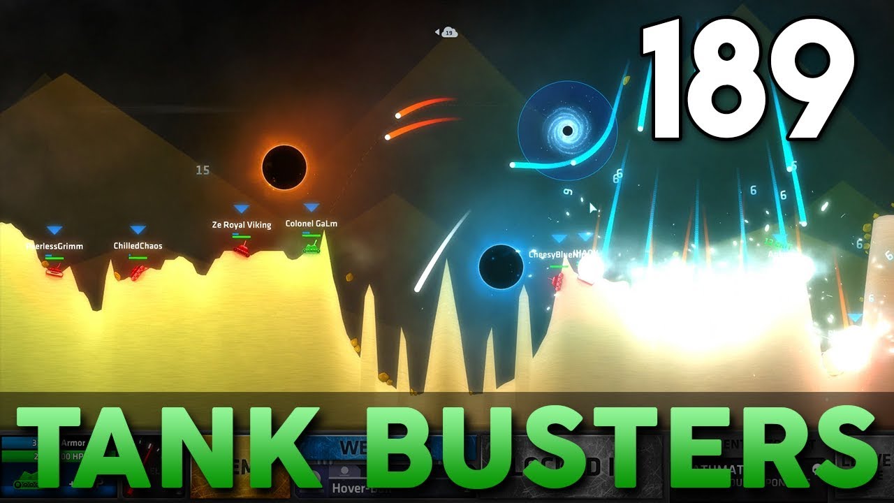 [189] Tank Busters (Let's Play ShellShock Live w/ GaLm and Friends ...