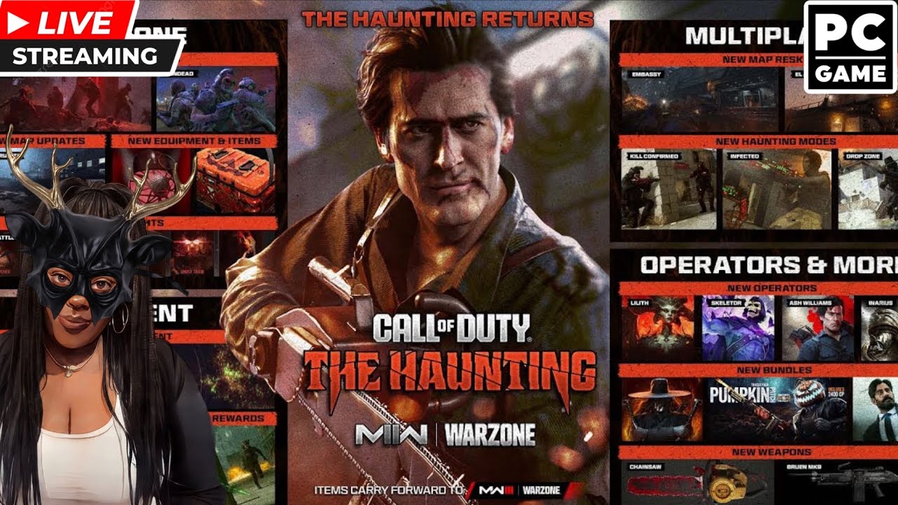 🔴LIVE! "THE HAUNTING EVENT!"| WARZONE GAMEPLAY! - YouTube