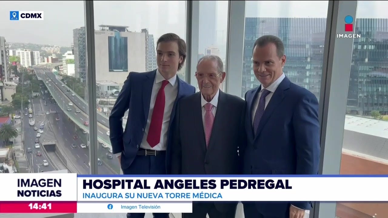 El Hospital Angeles Pedregal inaugura nueva Torre Médica | Noticias con Crystal Mendivil - YouTube