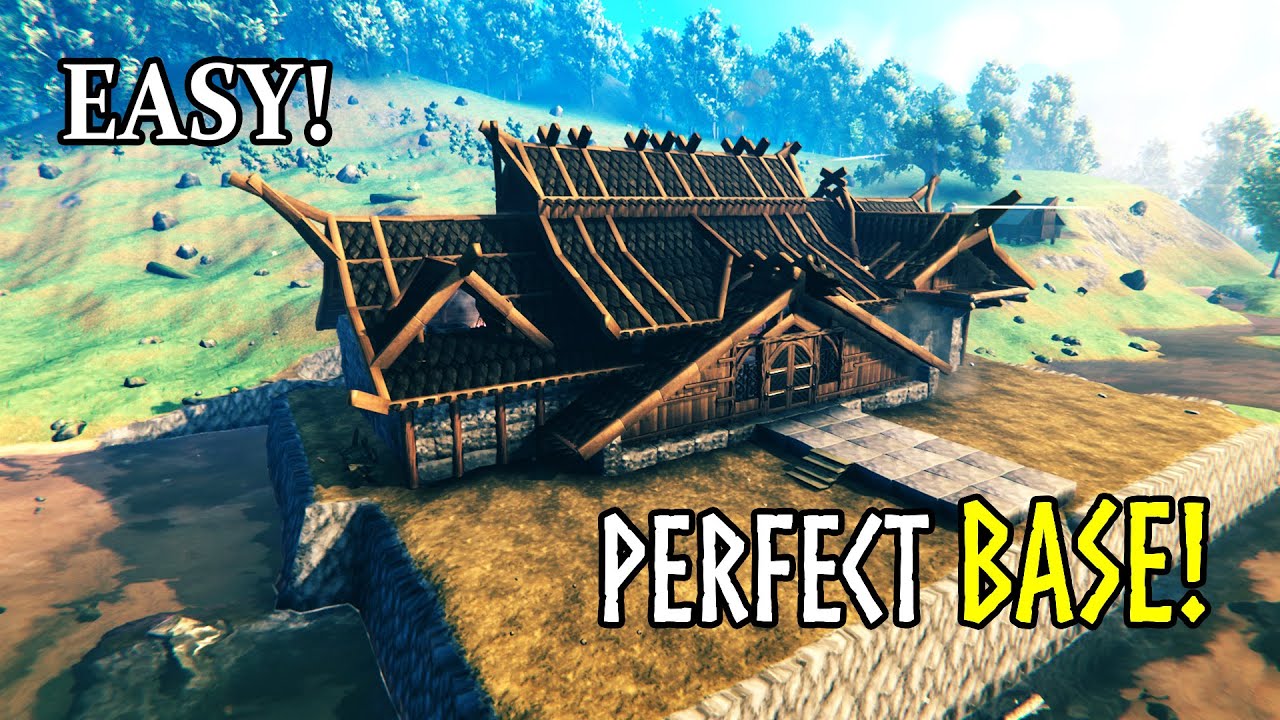 Valheim Building the perfect base! -ep.7 - YouTube