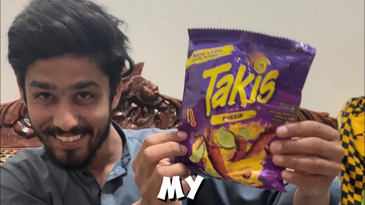Takis trying first time in my entire life 😱400km travel - YouTube