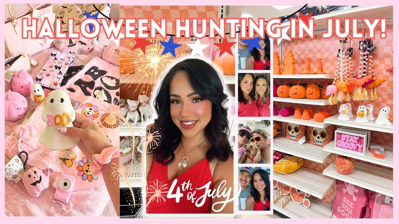 DAY IN MY LIFE! HALLOWEEN HUNTING IN JULY! - YouTube