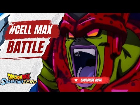 DRAGON BALL SPARKING ZERO: the last battle against Cell Max! 💥🔥 - YouTube
