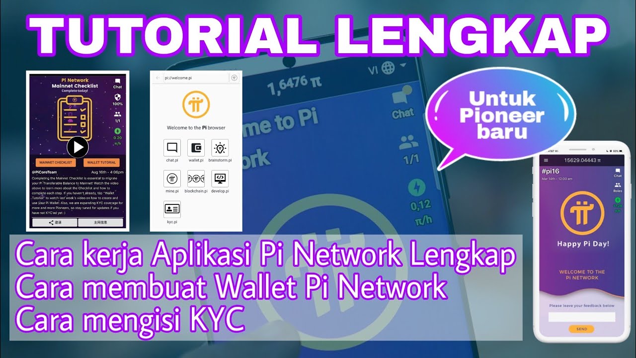 Pi Network Tutorial lengkap Untuk Pioneer Pemula - YouTube