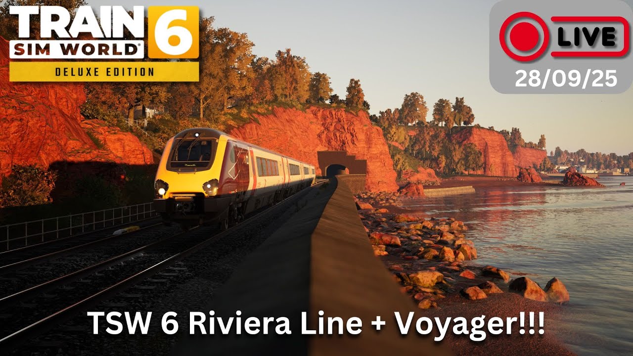 Train Sim World 6: Riviera Line LIVE!!! (28/09/25) - YouTube