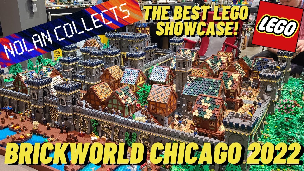 THE BEST LEGO DISPLAYS YOU'LL EVER SEE!! Brickworld Chicago 2022 ...