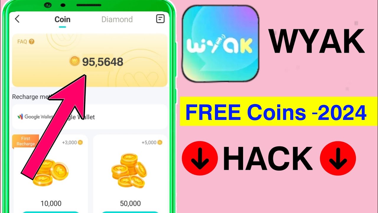 wyak app free coins - free coins in wyak app - wyak app - YouTube