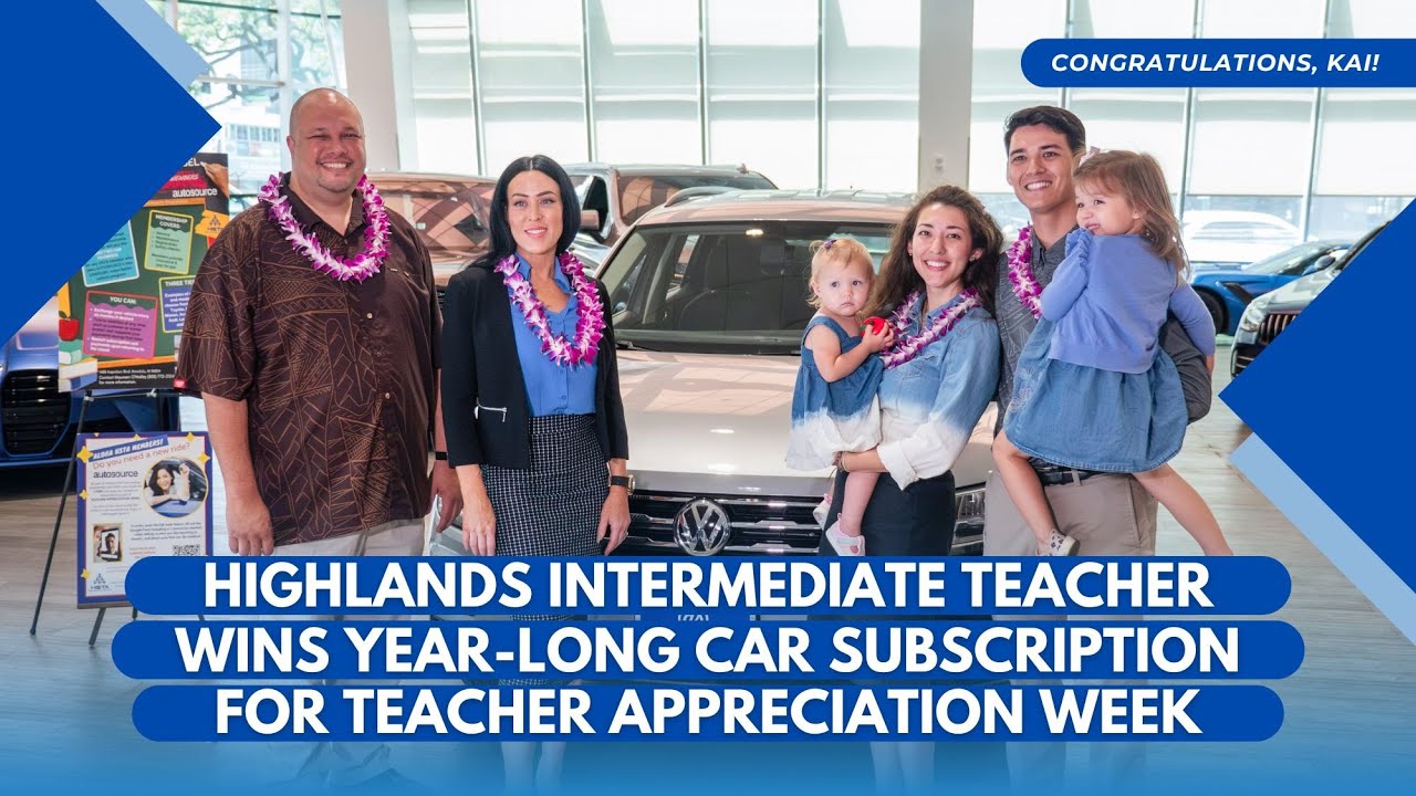 Highlands Intermediate teacher wins year-long car subscription for ...