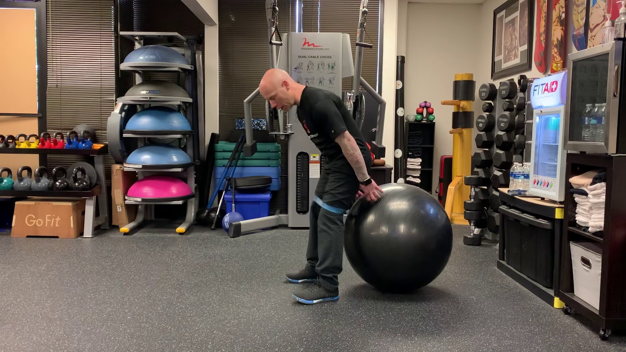 Ball Bridge With Band- Abduction - YouTube