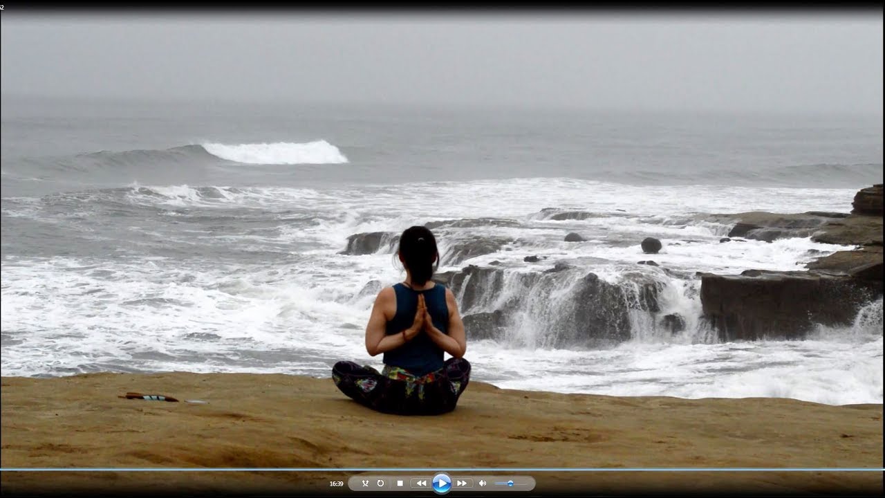 Ocean Yoga at Sunset Cliffs Natural Park, San Diego, CA - YouTube