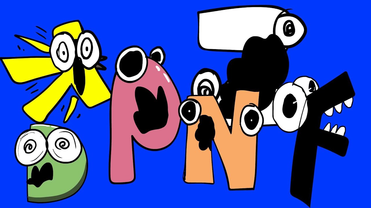 Pizza Tower Screaming Meme, but it's Alphabet Lore - YouTube