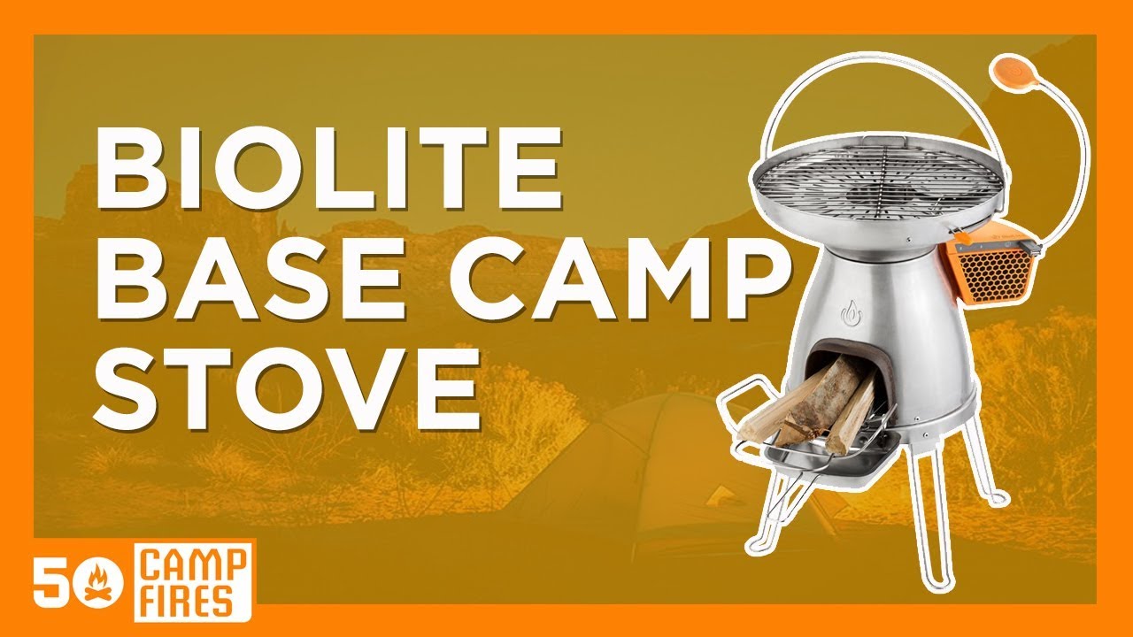 Camping Gear: Biolite Base Camp Stove - 50 Campfires - YouTube