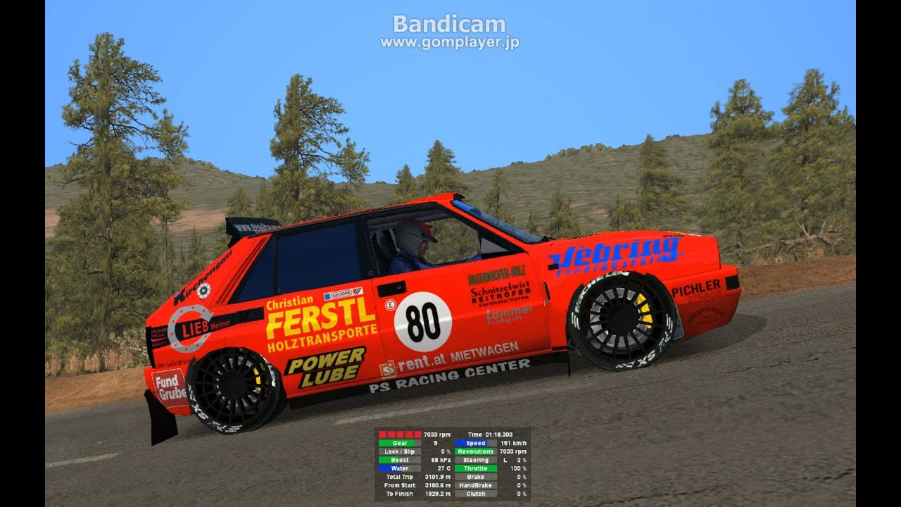 PAILER Felix - Lancia delta hillclimb RBR-world Felix Pailer skin - YouTube
