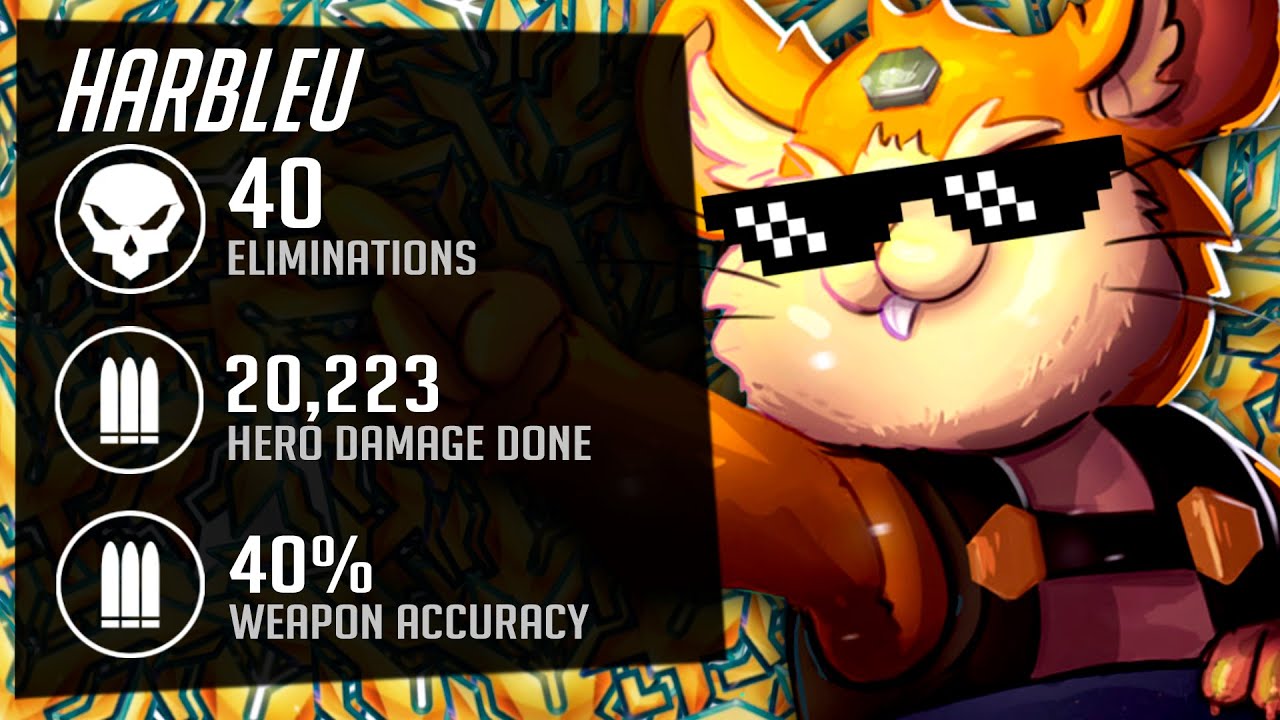 HARBLEU BEST HAMMOND IN THE WORLD ON DORADO MAP! [ OVERWATCH 3 SEASON 3 ...