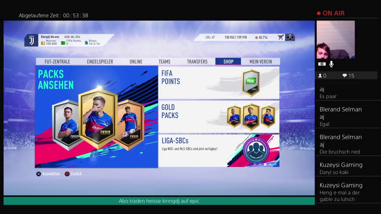 Fifa 19 pack opening - YouTube