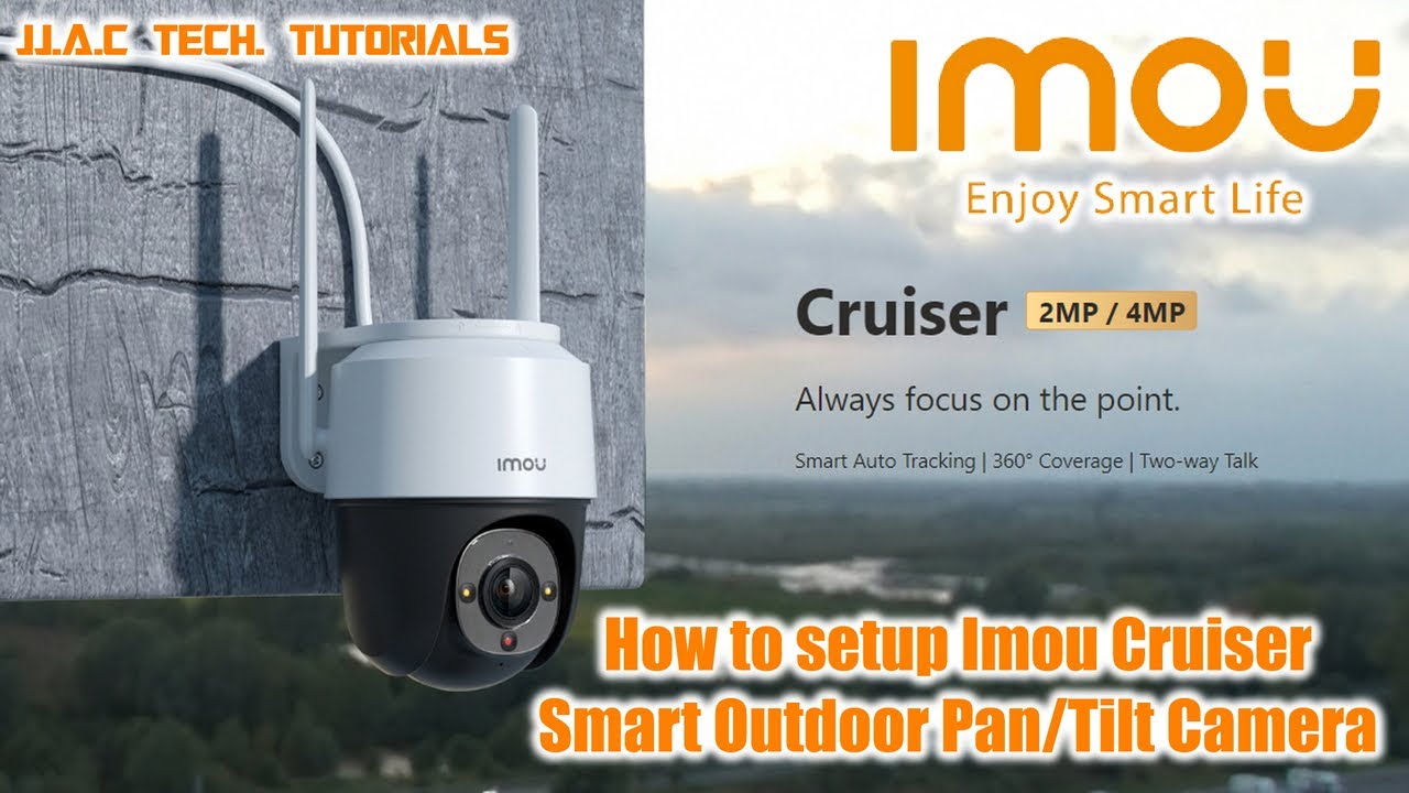 Imou Cruiser Smart Outdoor Pan-Tilt Camera - How to setup - YouTube