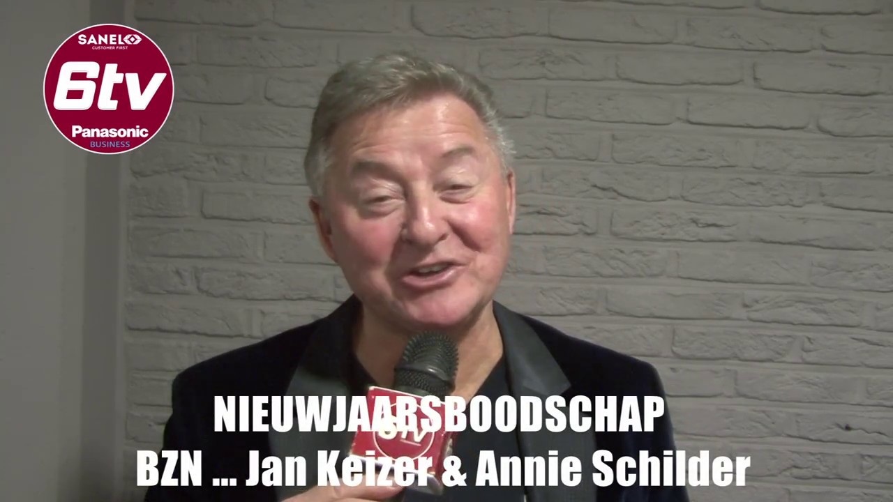 6tv:BZN Kerst en nieuwjaarsboodschap van Jan Keizer en Annie Schilder ...