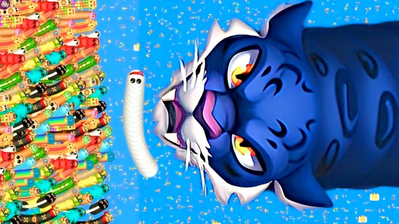 WORMS ZONE.IO RANK-1 BIGGEST SILTHER SNAKE WORMS ZONE BEST KILL || RANA GAMING POWER - YouTube