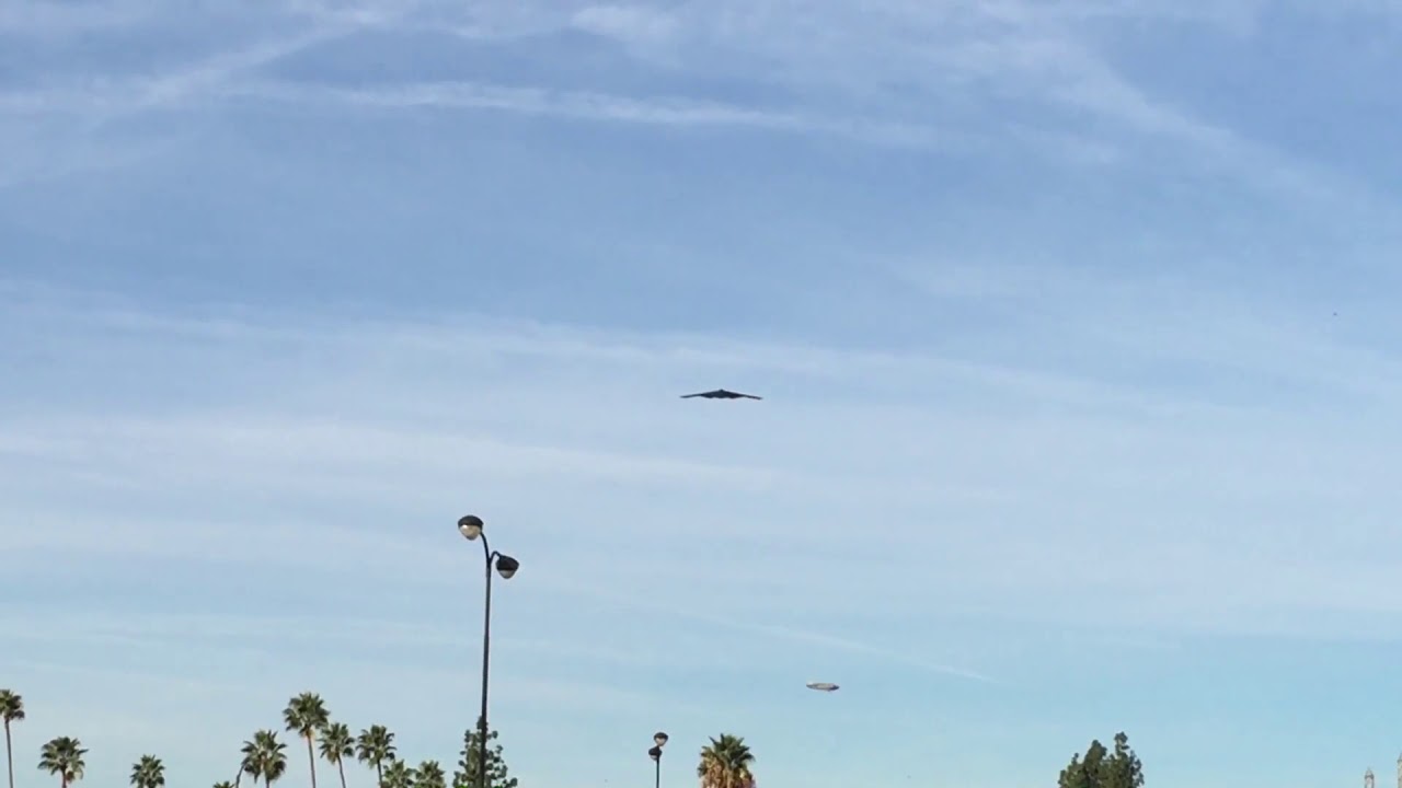 Rose Parade 2020 PasadenaCa B2 flyover - YouTube