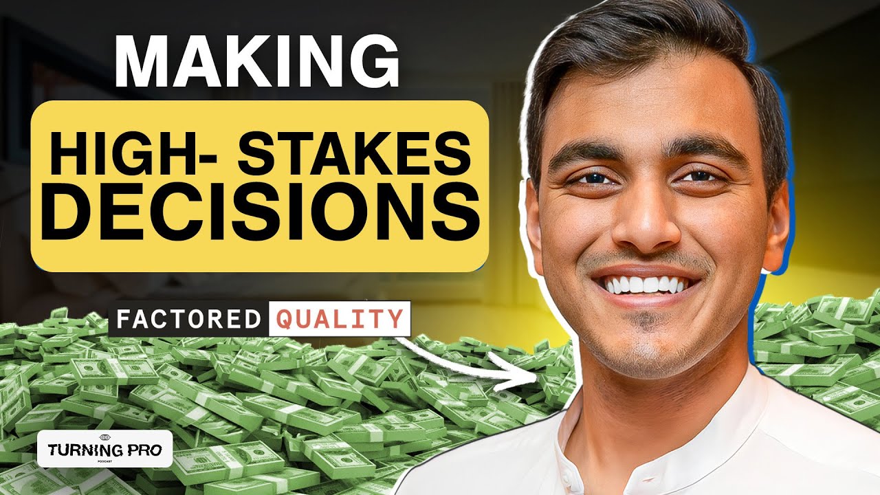 Prince Ghosh – Founder’s Guide To Making High-Stakes Decisions - YouTube