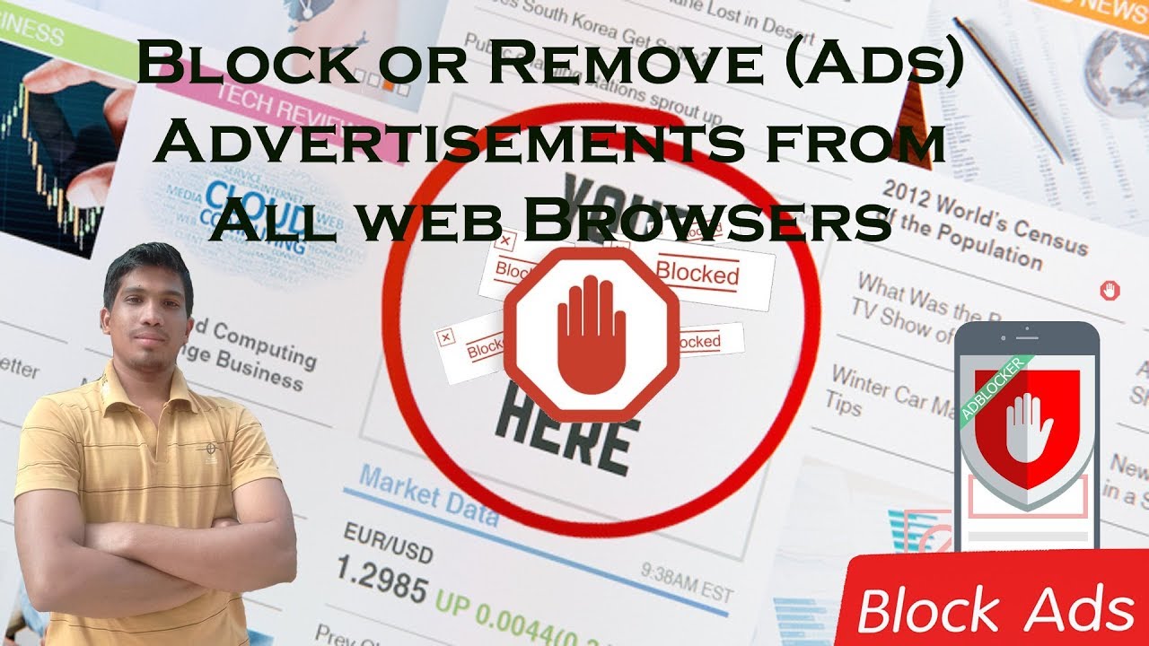 how to block web browsing ads for your PC/laptop/phone 2018 - YouTube