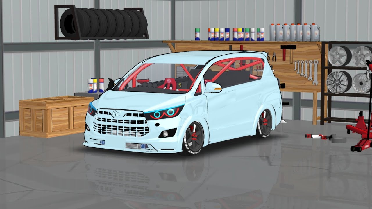 fr legend modif mobil inova reborn style cumi-cumi darat - YouTube