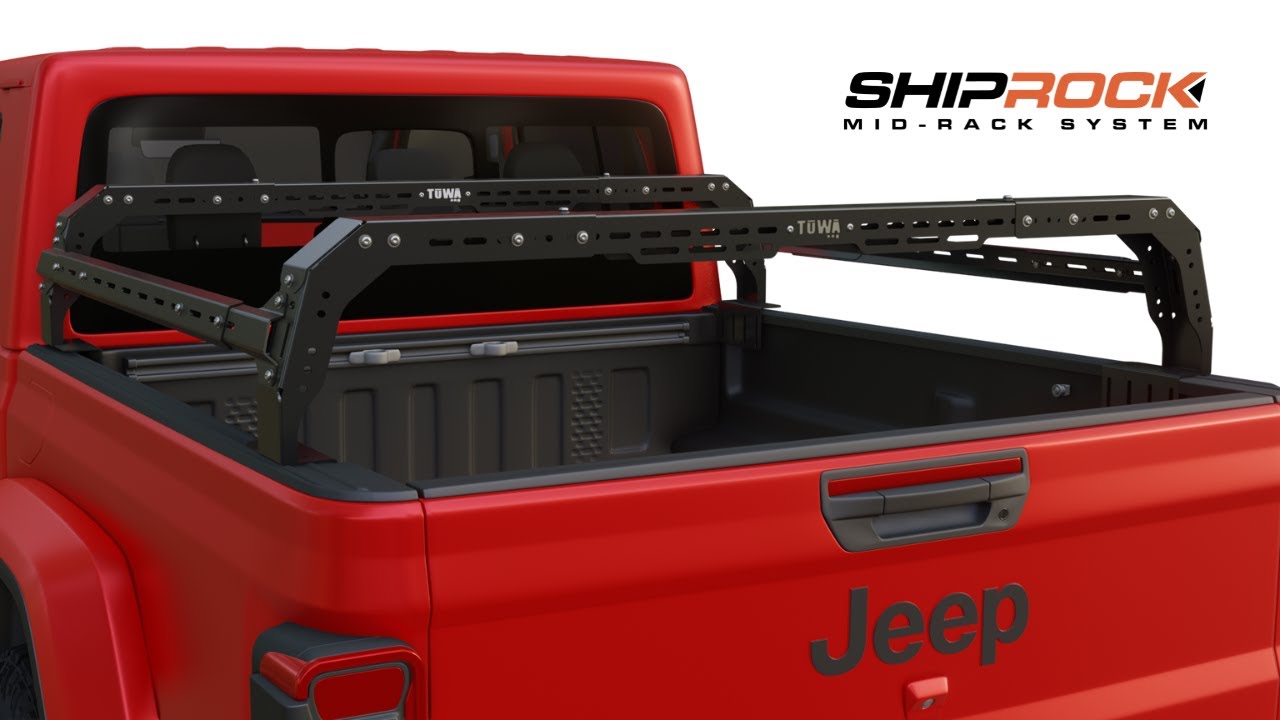 TUWA Pro 4CX Series Shiprock Overland Mid Height Rack System - YouTube