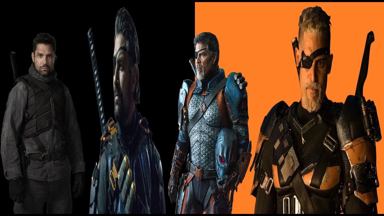 Live action evolution of Slade Wilson - YouTube