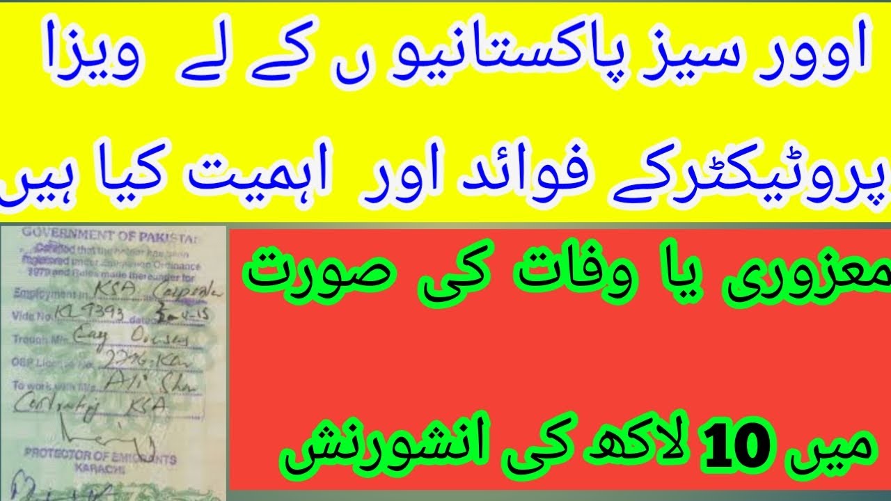 What is Visa Protector | Visa Protector Benefits in Pakistan - YouTube